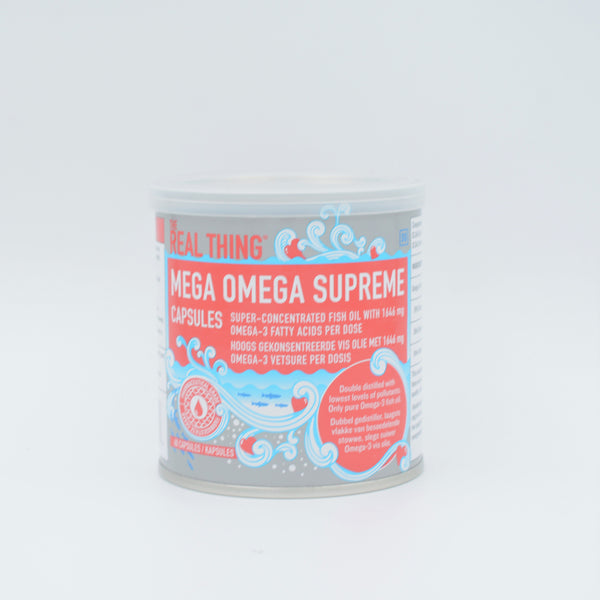 The Real Thing - Mega Omega Supreme (60 capsules) – Real Food Co