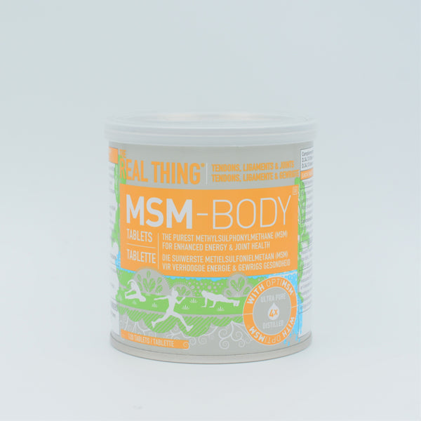 The Real Thing - MSM Body Tablets (120 tablets) – Real Food Co