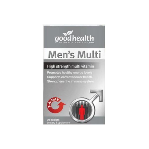 Good Health - Men's Multi (30 tab) – Real Food Co