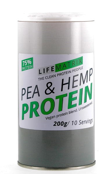 Lifematrix - Pea & Hemp Protein Powder (200g) – Real Food Co